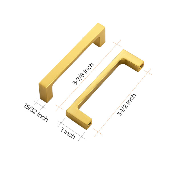 Ravinte Kitchen Square Cabinet Handles Cabinet Pulls Drawer Pulls Kitc