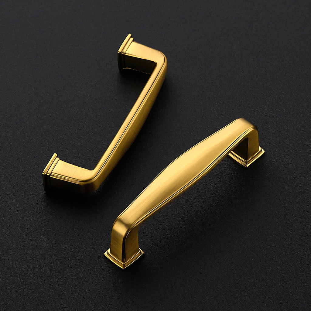 Ravinte Solid 3 Inch Kitchen Cabinet Handles Matte Black Cabinet Pulls