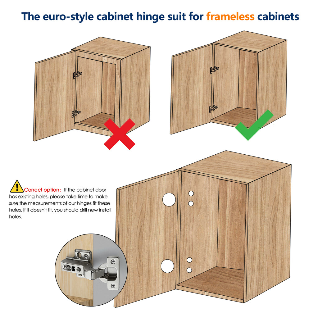 European Kitchen Cabinet Hinges Soft Close Cabinet Door Hinges Heavy-D ...